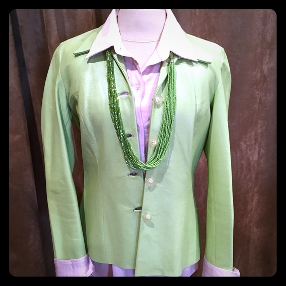 Sharon Roth | Jackets & Coats | Rare Sharon Roth Leather Jacket | Poshmark